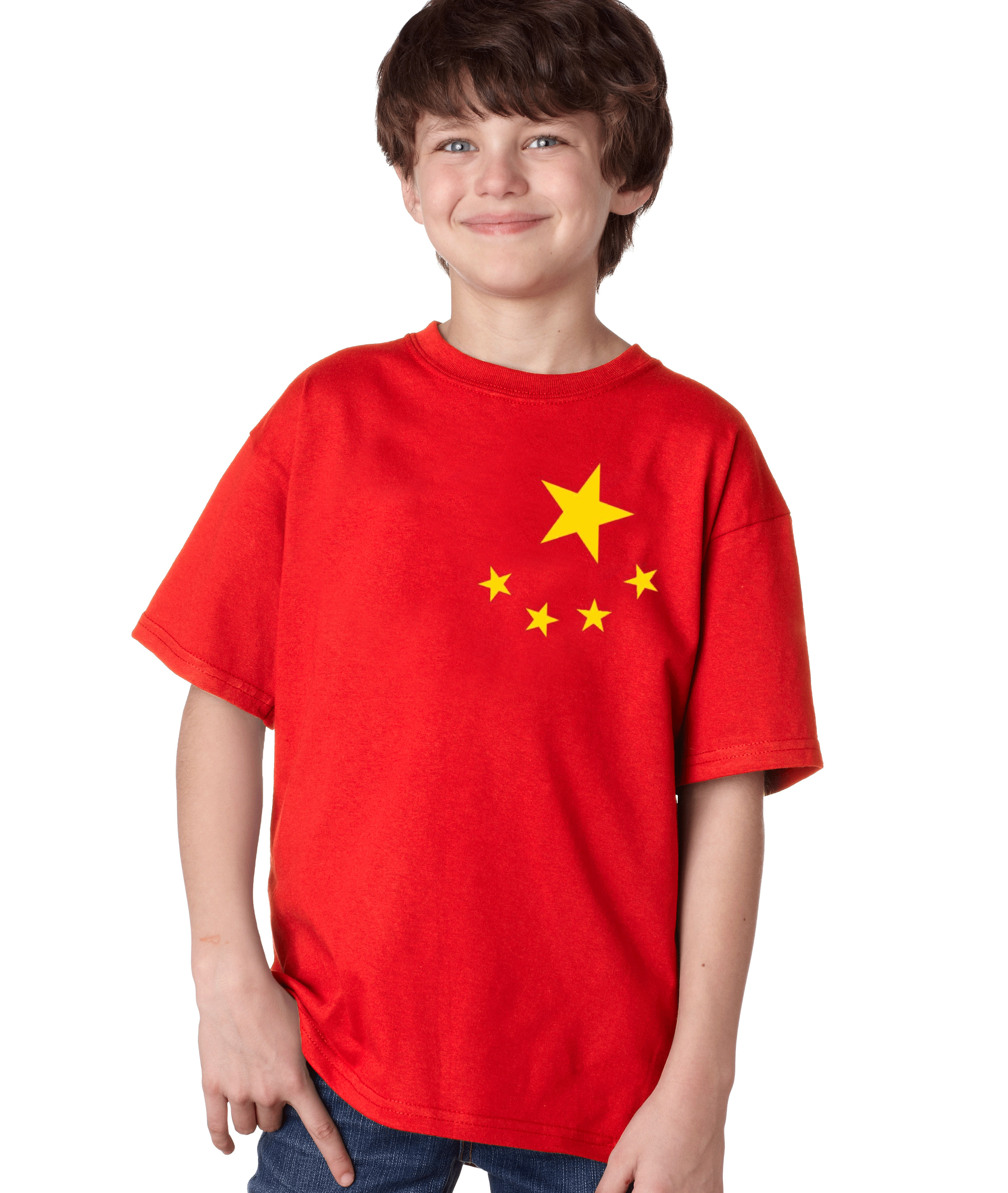 Round Chinese Flag T Shirt Tee Shirt Free Sticker Peoples Republic Of Round Chinese Flag T Shirt Tee Shirt Free Sticker Peoples Republic Of